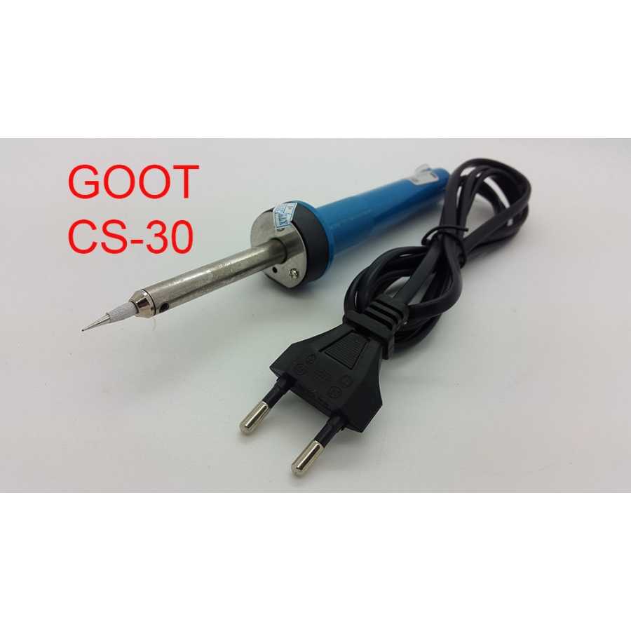 Jual Solder GOOT 25Watt CS-30 mata kecil / SOLDERING IRON