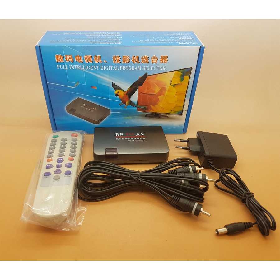 Jual TV Tuner output RCA ( RF to RCA ) | Jakmall.com