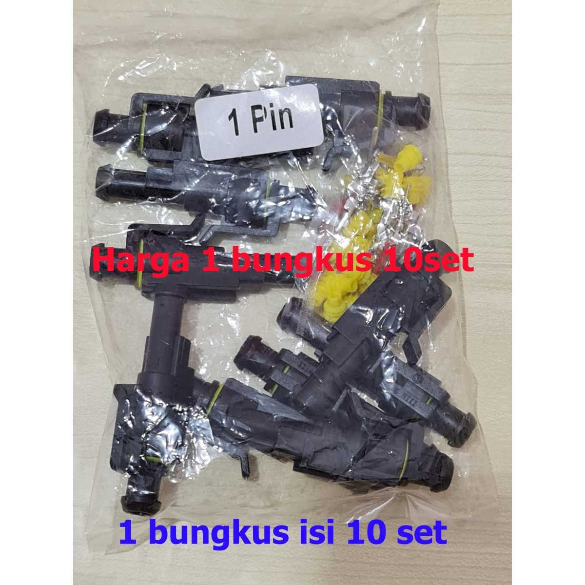 Jual Soket waterproof 1 pin - 2 pin - 3 pin - 4 pin -5 pin - 6