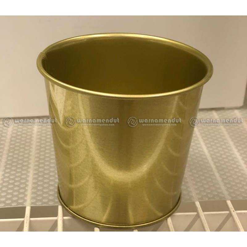 Jual WMO IK50359402 DA1 Pot tanaman minimalis emas kuningan