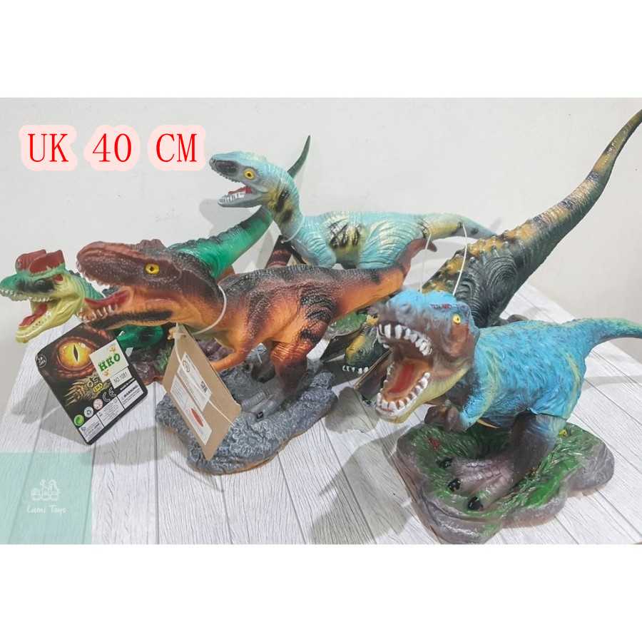 Jual MAINAN DINOSAURUS KARET JUMBO TYREX ADA SUARA | Jakmall.com