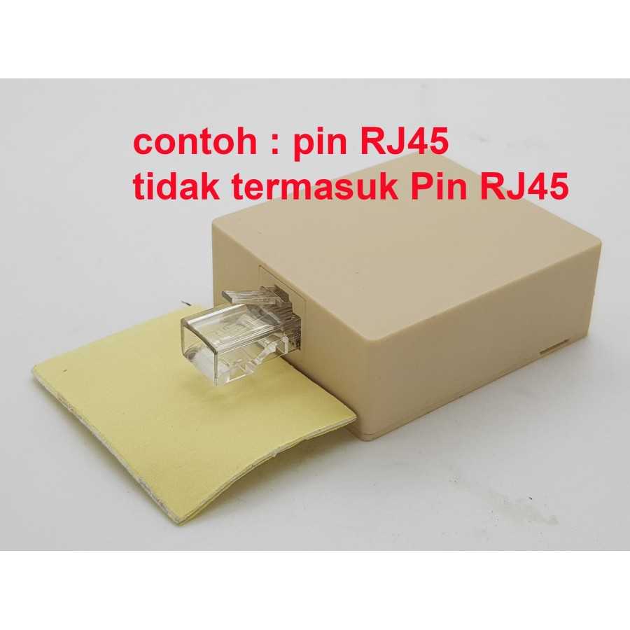 Jual Roset RJ45 ( 8 Pin ) 1 Lubang | Jakmall.com