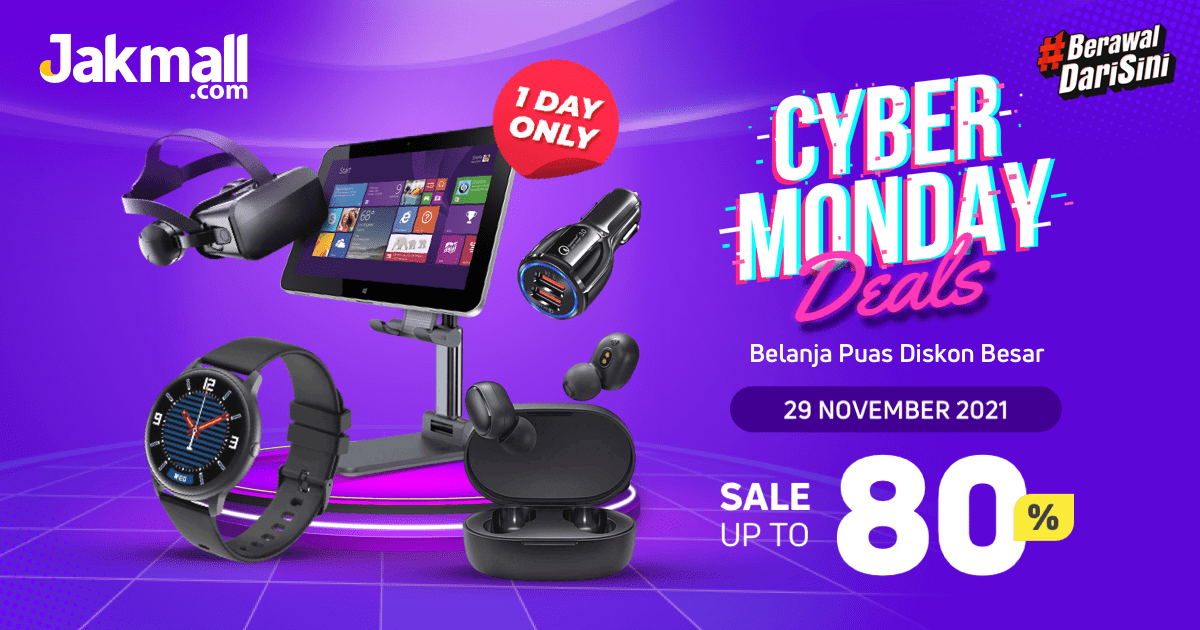 CYBER MONDAY DEALS | Jakmall.com