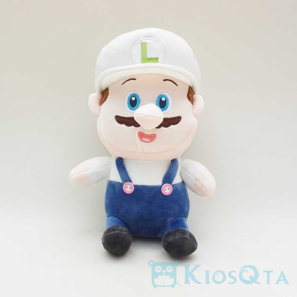 Jual boneka luigi mario bros and friends putih small | Jakmall.com