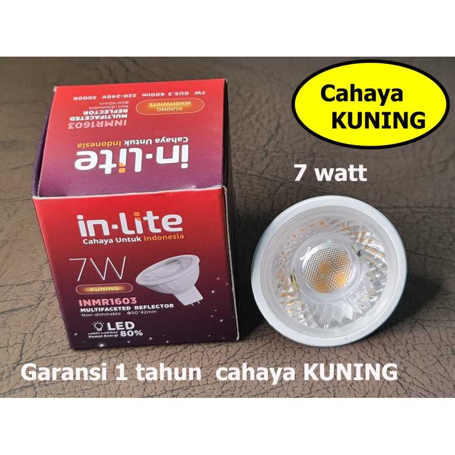 Jual KUNING Inlite 7w / InLite LED Mangkok COB 2 Kaki Tusuk