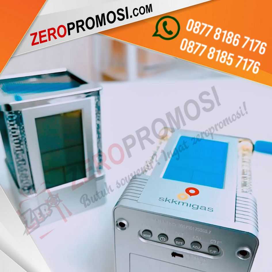Jual Souvenir Jam Meja Digital JMP-02 Dengan Lampu Warna | Jakmall.com