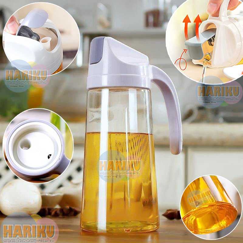Jual Tempat Botol Minyak Goreng Kecap Cuka Kaca Tebal Dengan