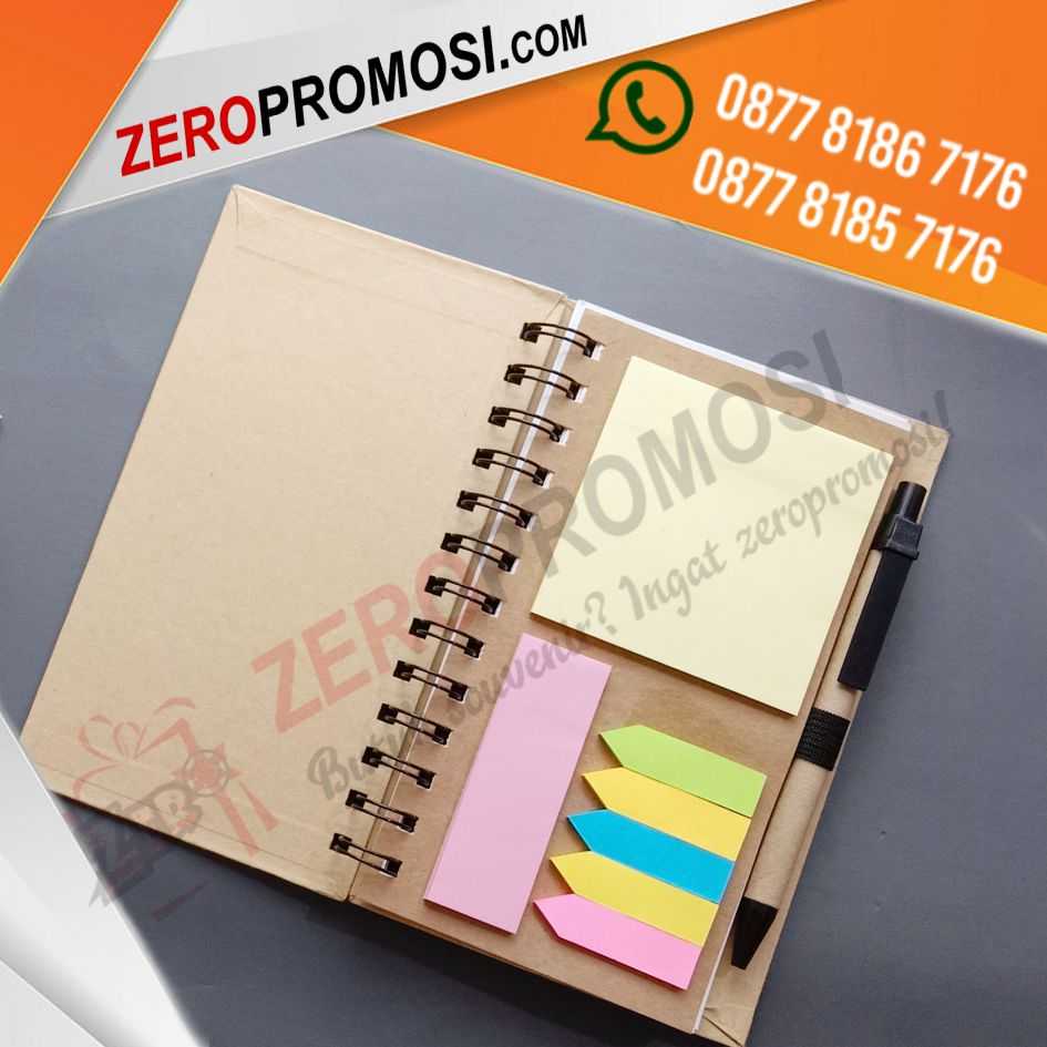 Jual Souvenir Memo Notebook 905 (N-802) Custom Logo | Jakmall.com