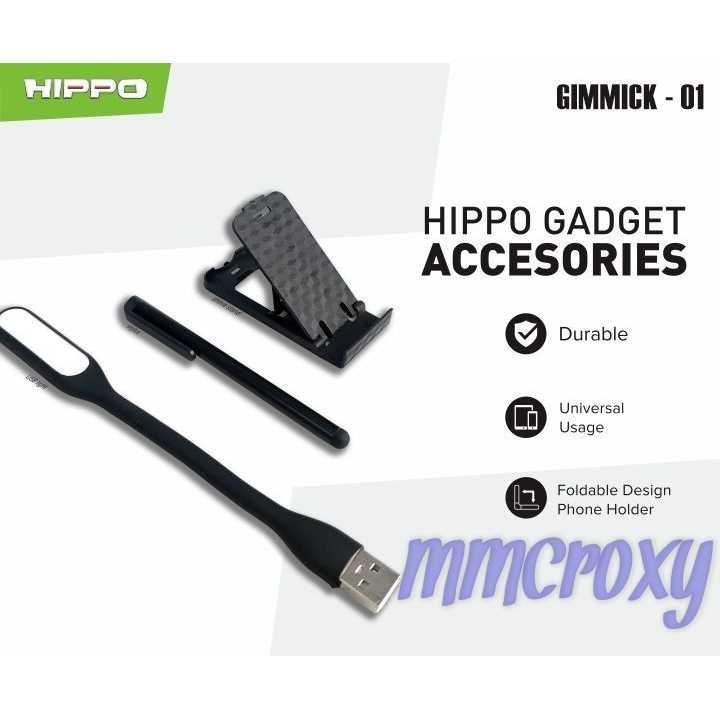 Jual Hippo Gimmick-01 3in1 Gadget Accesories Phone | Jakmall.com