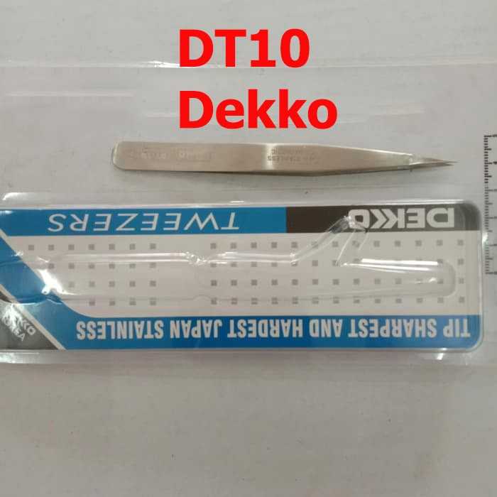 Jual Pinset dt10 Pin Set Lurus Dekko Deko DT10 DT 10 Stainless