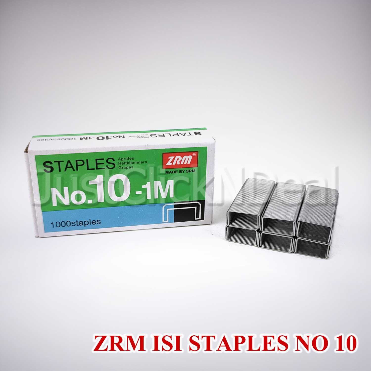 Jual ZRM No 10-1M Refill Isi Staples Stapler Kertas Kecil