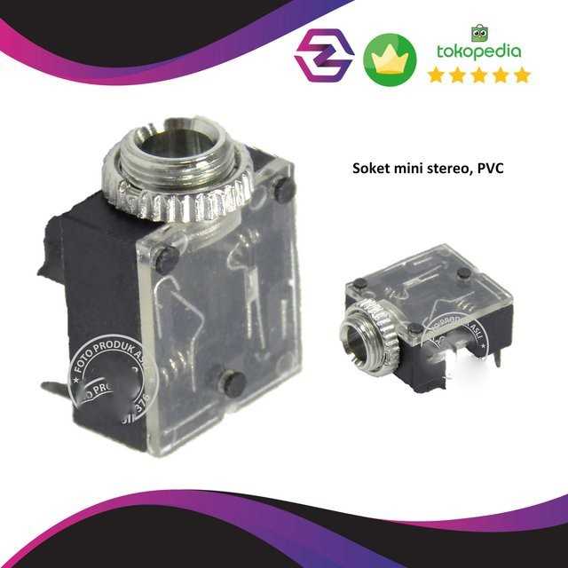 Jual Socket Mini Stereo 3.5mm Soket Audio Stereo Soket Aux pcb