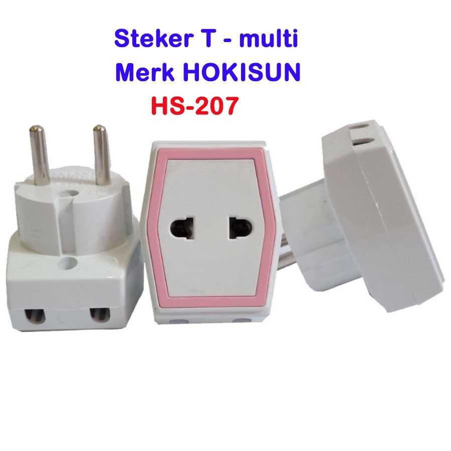 Jual STEKET T - multi hokisun HS-207 / STEKER / STEKER 3 LUBANG