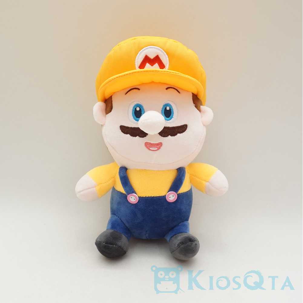 Jual boneka mario bros and friends kuning tua small | Jakmall.com