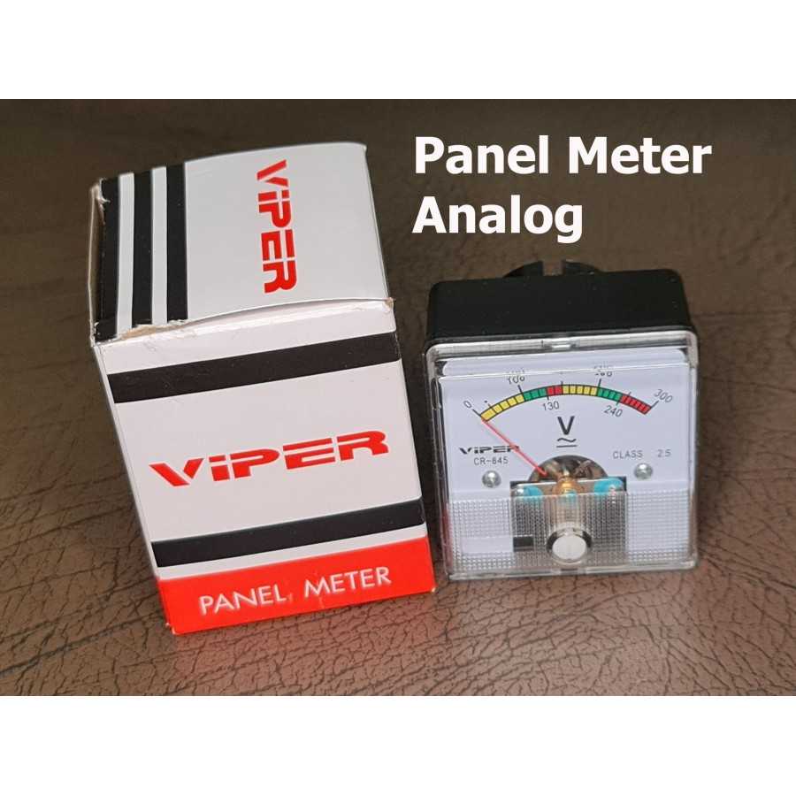 Jual panel meter analog model colok langsung ke listrik 220v AC