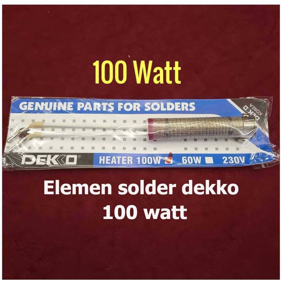 Jual ELEMEN SOLDER DEKKO 100W - ELEMENT SOLDER ds100n 100 W