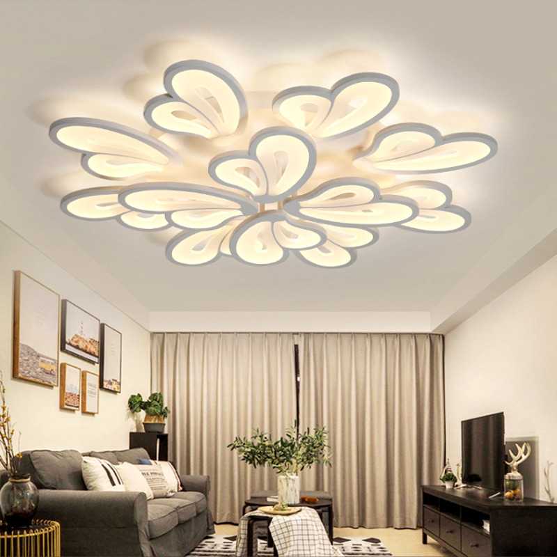 Jual MINGKO Lampu LED Plafon Modern Ceiling Dimmable 72W 3 Color