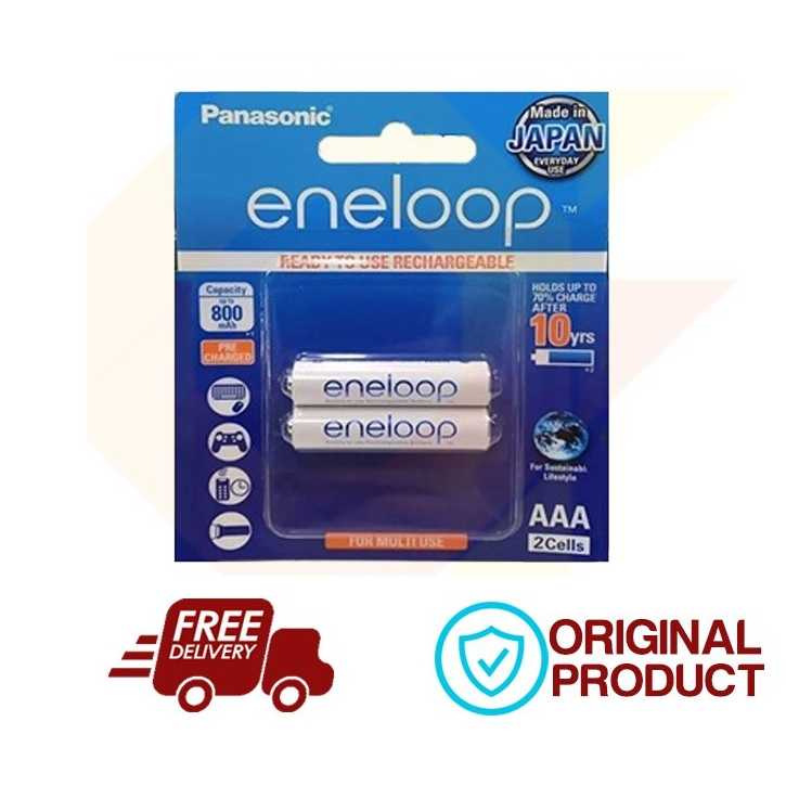 Jual Eneloop Panasonic Battery Recharge AAA 800mah isi 2pcs
