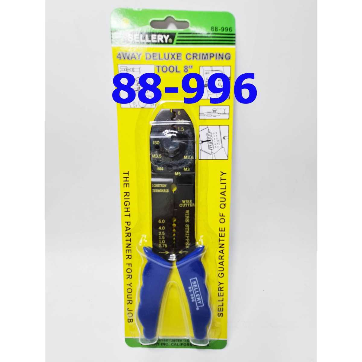 Jual Sellery 88-996 Tang Crimping 4 Way 8 Inch tang kupas skun