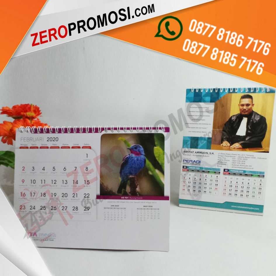 Jual Cetak Souvenir Kalender Meja Design Custom Promosi | Jakmall.com