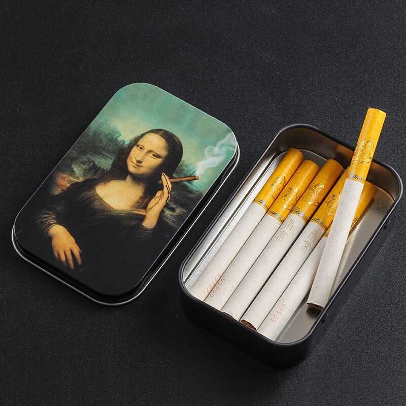 Jual Ophone Kotak Bungkus Rokok Elegan Metal Cigarette Case
