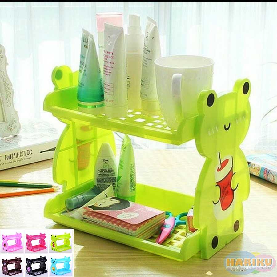 Jual Rak Susun 2 Tingkat Serbaguna Karakter Kartun Animal / Rak