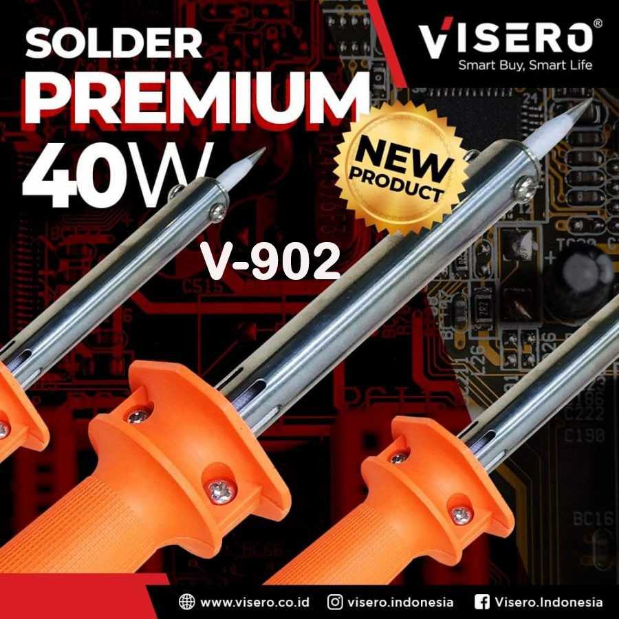 Jual Solder 40W Visero V-902 soldering iron listrik Kualitas