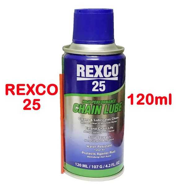 Jual Rexco 25 120ml Pelumas Rantai (High Performance Chain Lube)