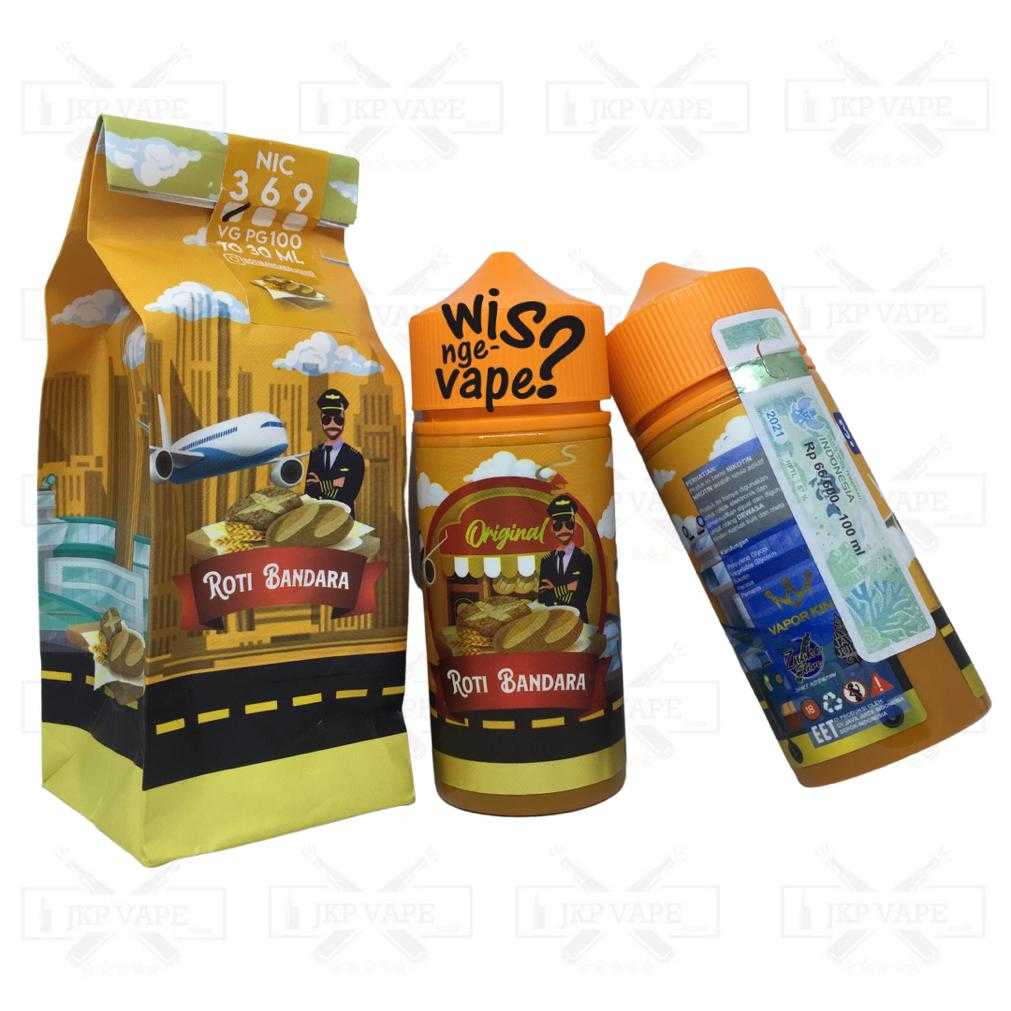 Jual Roti Bandara Original 100ml - By Java X VaporKing Liquid