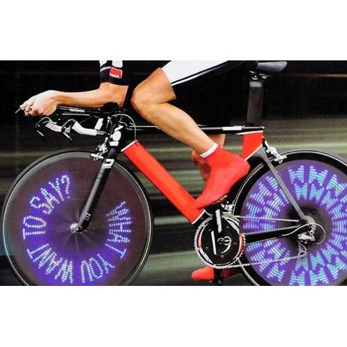Jual WIRELESS LED CUSTOM MESSAGE BIKE LIGHTS | Jakmall.com