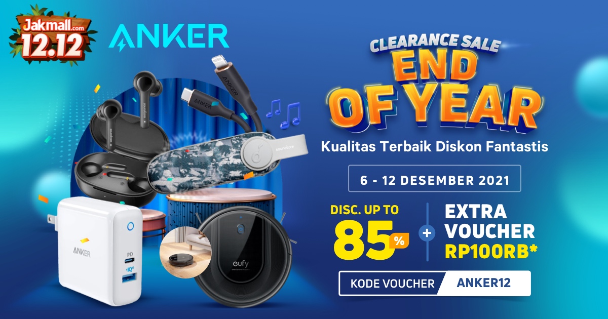 ANKER CLEARANCE SALE END OF YEAR | Jakmall.com