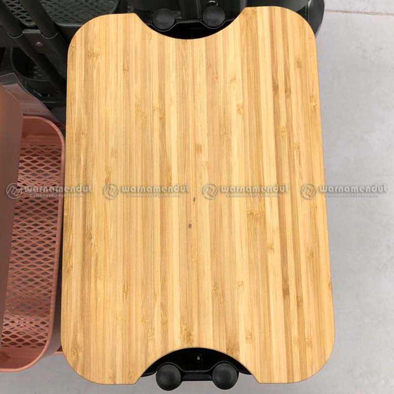 Jual WMO IK10425611 Talenan penutup rak troli bahan bambu ukuran