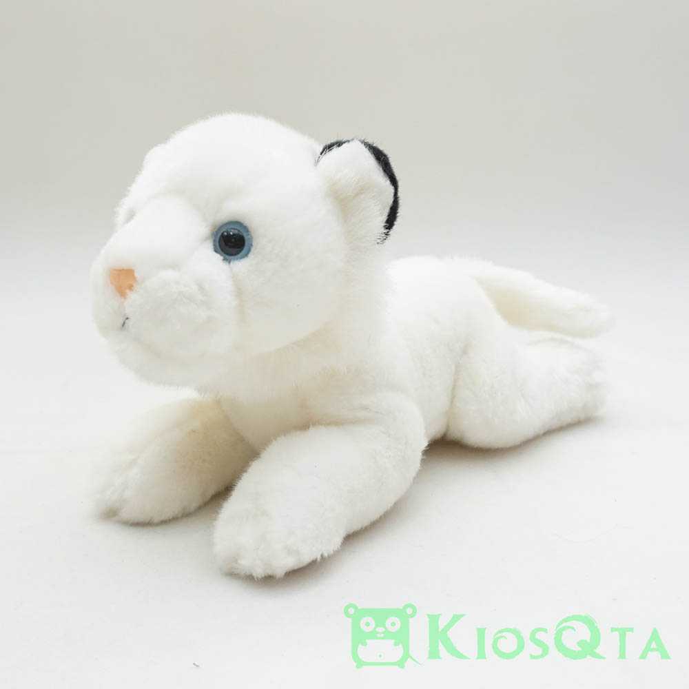 Jual boneka macan harimau putih betina edukasi white tiger 29