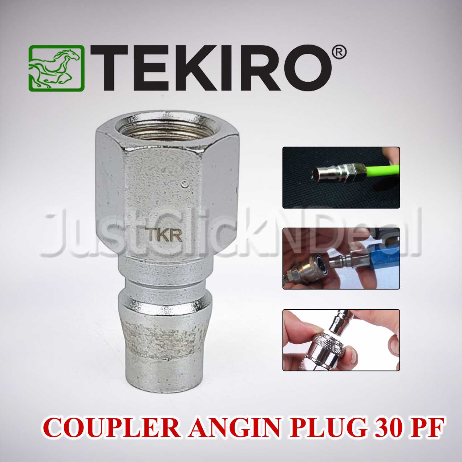 Jual Tekiro Quick Coupler Plug 20 30 40 PF Adapter Sambungan