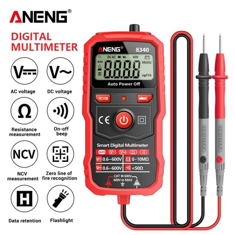 Jual ANENG Digital Multimeter Voltage Tester - 8340 | Jakmall.com