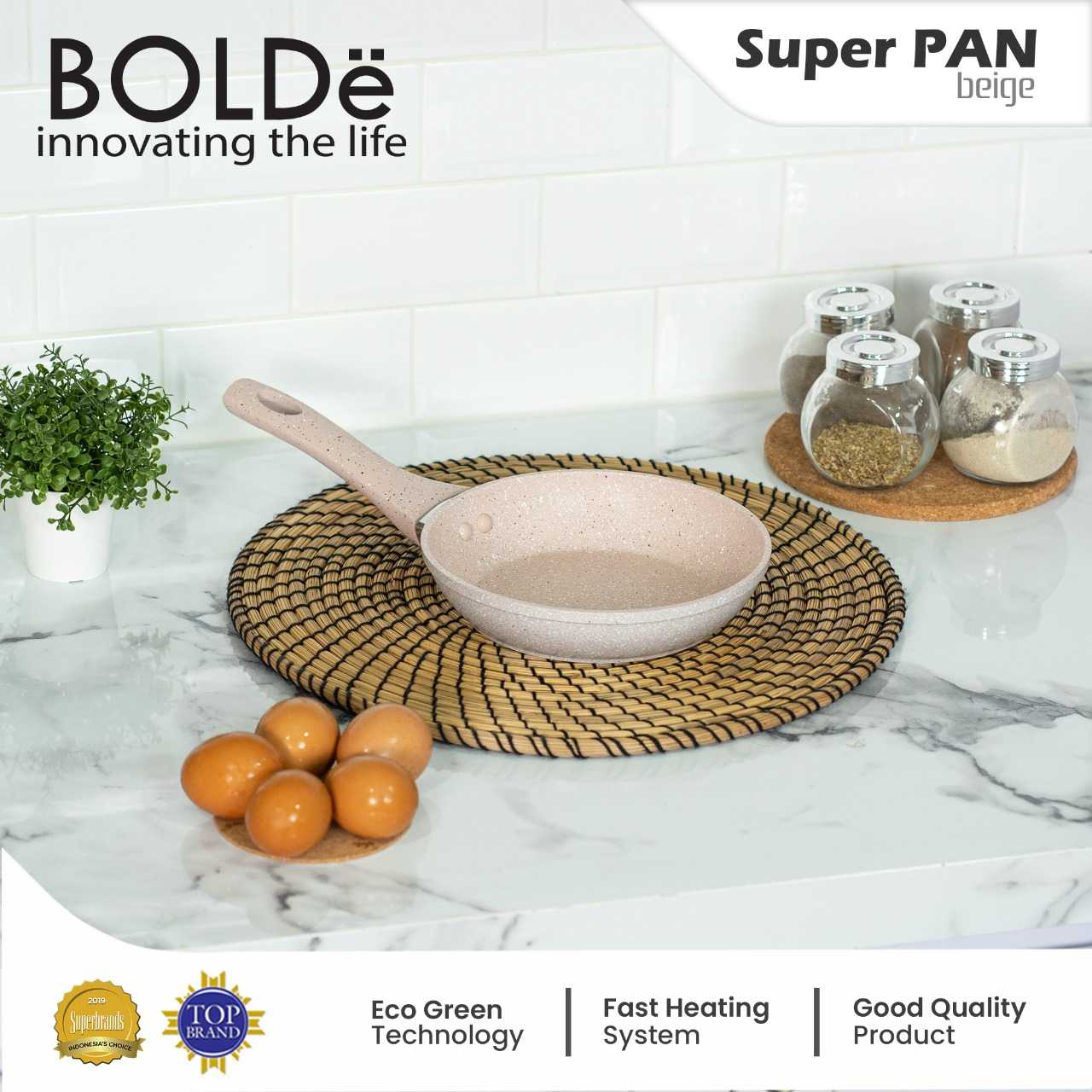 Jual BOLDe Super Pan Fry Pan 18cm | Jakmall.com