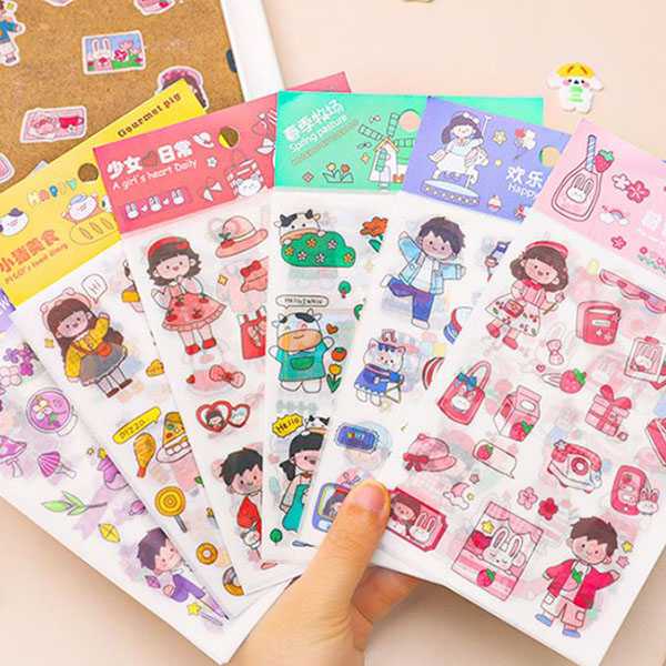 Jual stiker kartun cute cartoon children stickers aar012 | Jakmall.com