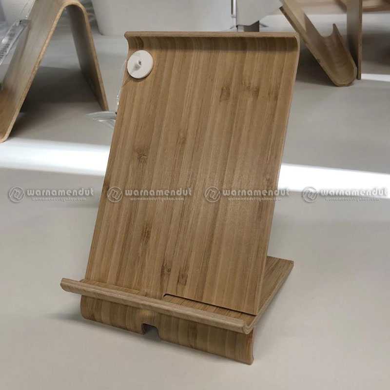 Jual WMO IK80392099 SIGN Stand untuk handphone lapisan bambu 18