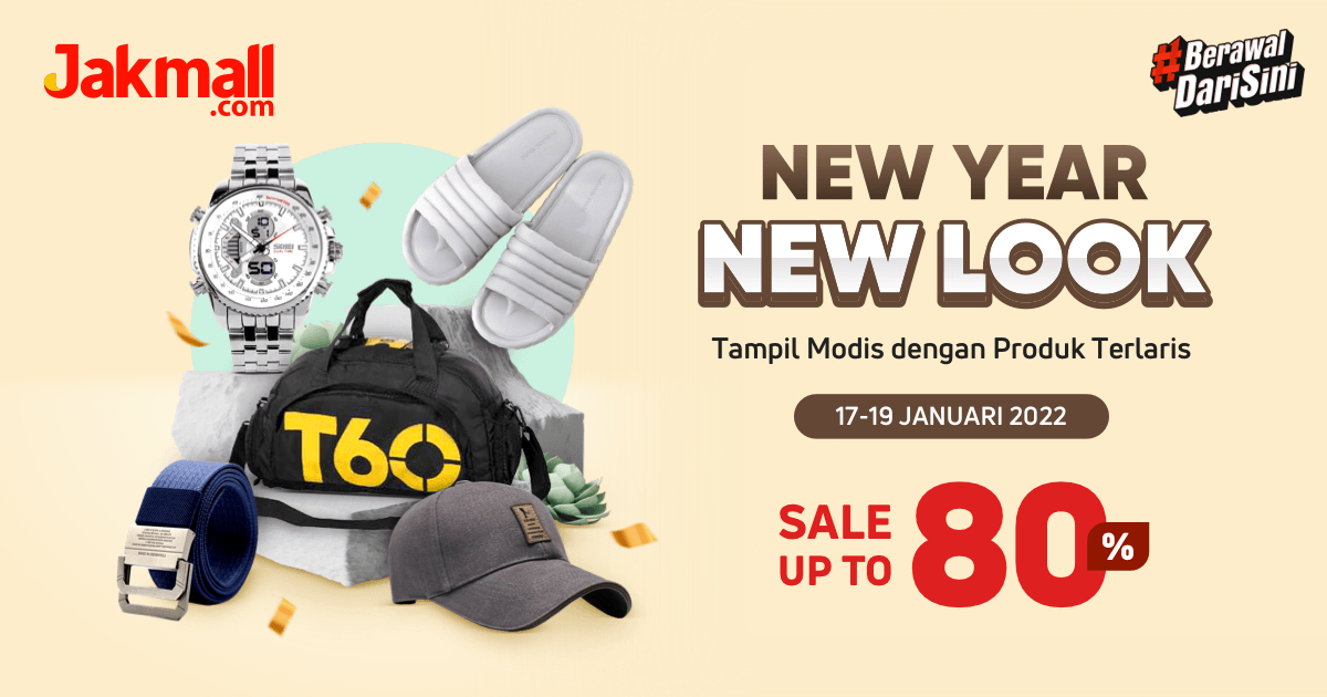 NEW YEAR NEW LOOK | Jakmall.com