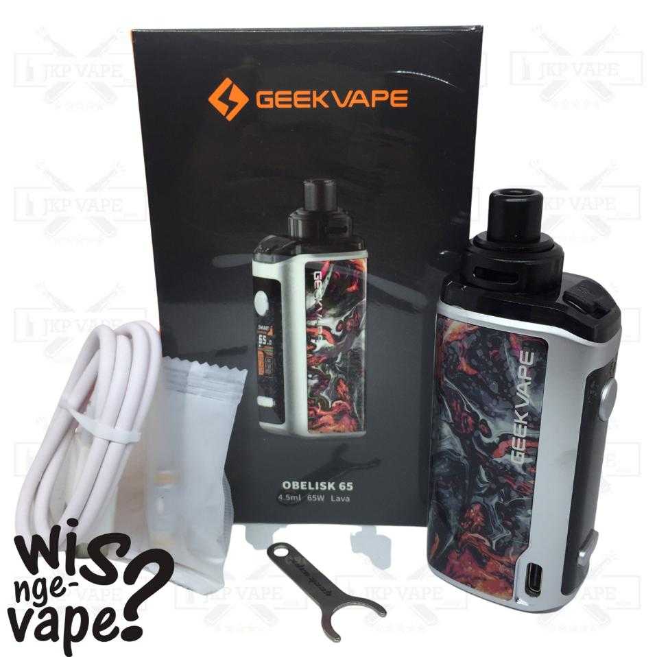 Jual Geekvape Obelisk 65W 2500mAH By Geek vape Authentic | Jakmall.com