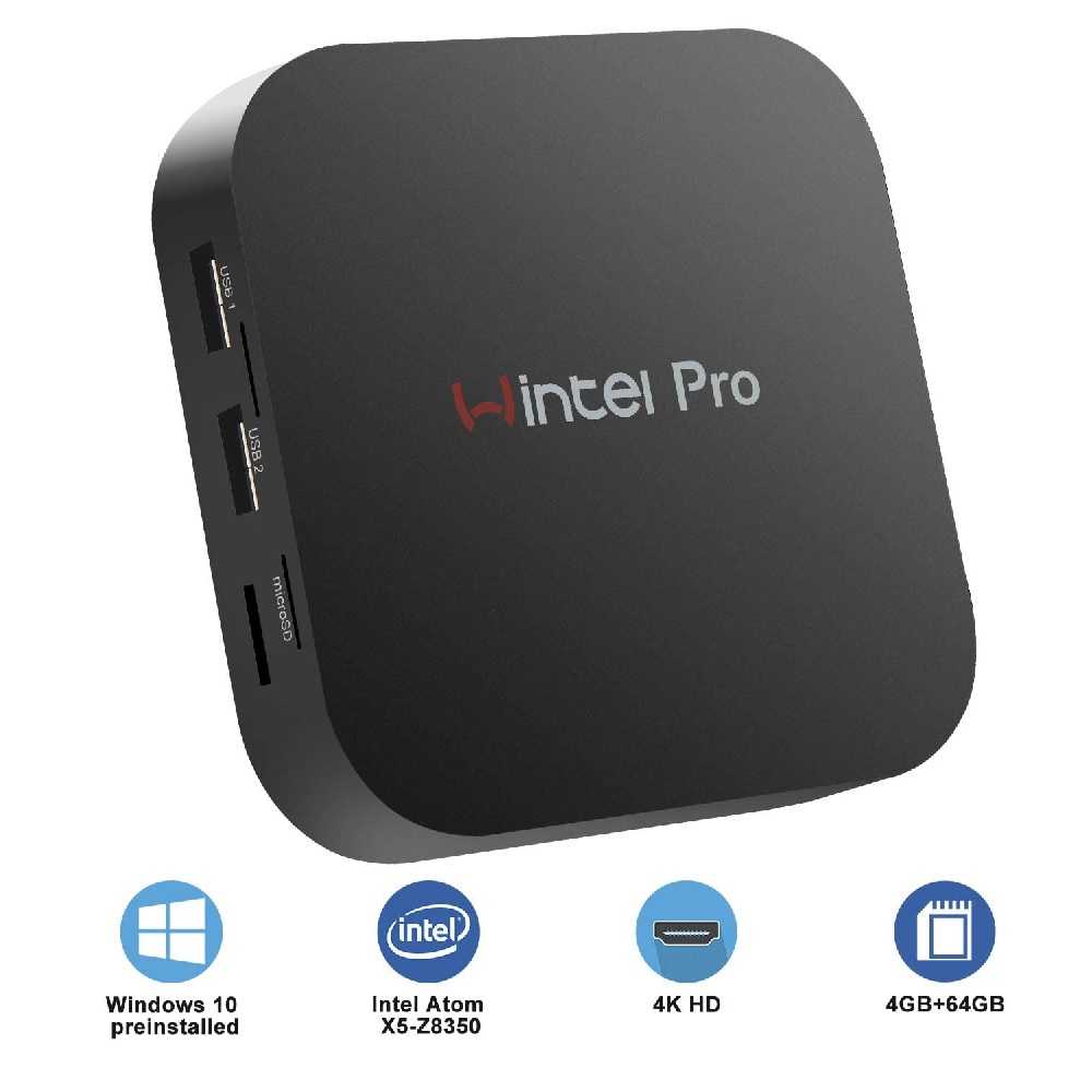 Jual WINTEL W8 PRO Mini PC - Intel Atom x5-Z8350 - 4GB-64GB