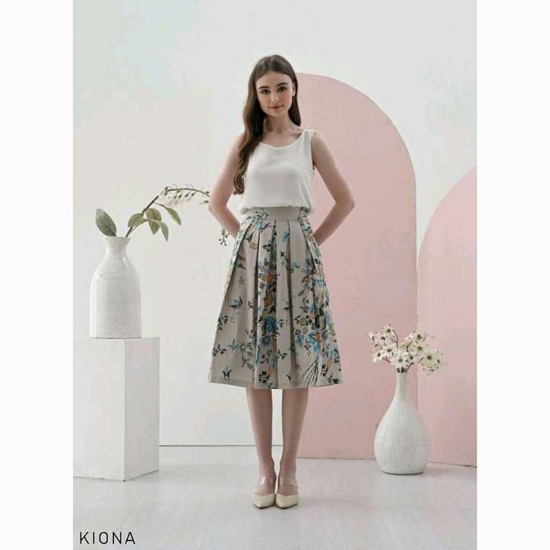 Jual Kiona Rok Batik Wanita Selutut Bawahan Batik Perempuan Rok