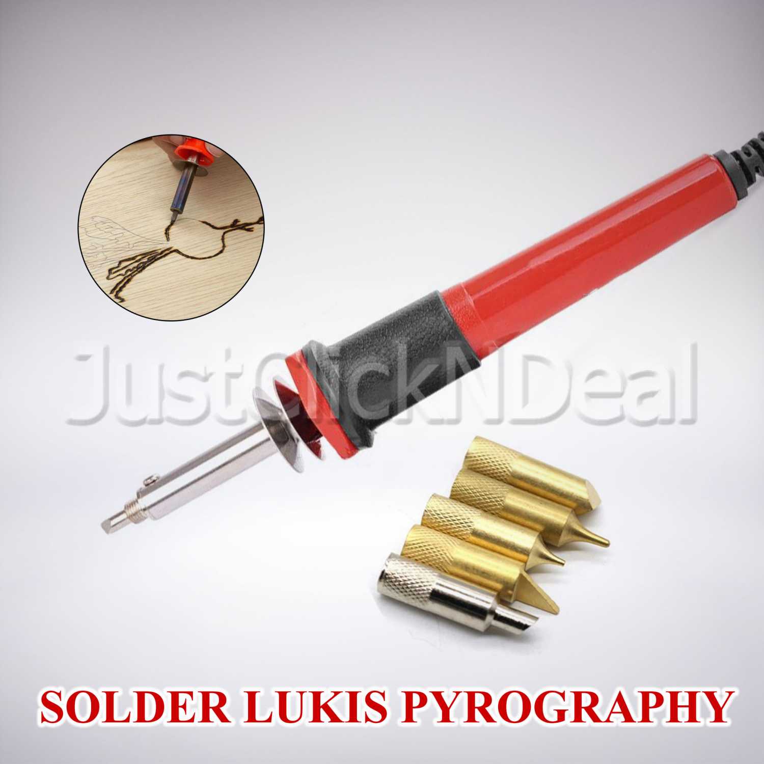 Jual Solder Pirografi Lukis Kayu Pyrography Wood Carving | Jakmall.com
