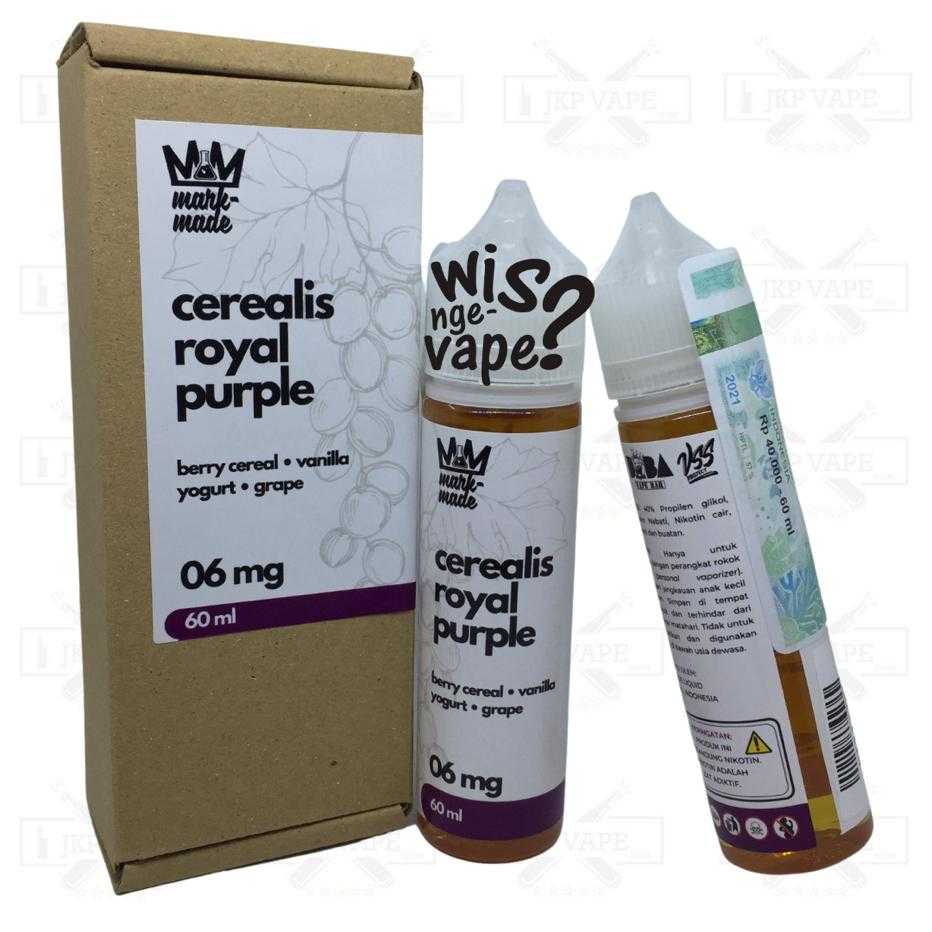 Jual Cerealis Royal Purple 60ml - By Mark Made MTL Liquid