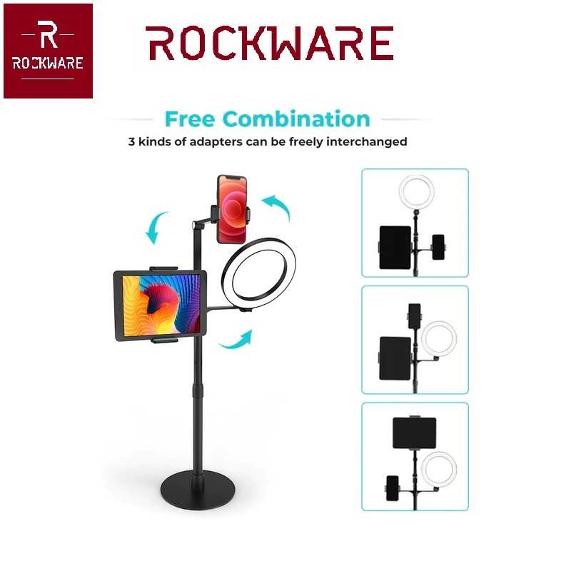 Jual ROCKWARE LP-4P - Premium Desktop Selfie Phone and Tablet