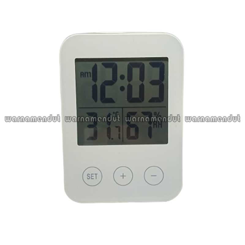 Jual WM IK 1377 SLATTIS Jam dengan hygrometer dan termometer