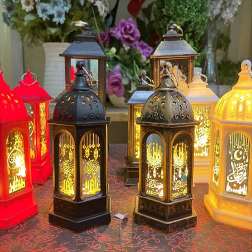 Jual Lampu Lentera Retro Hias Meja LED Storm Lantern Dekorasi
