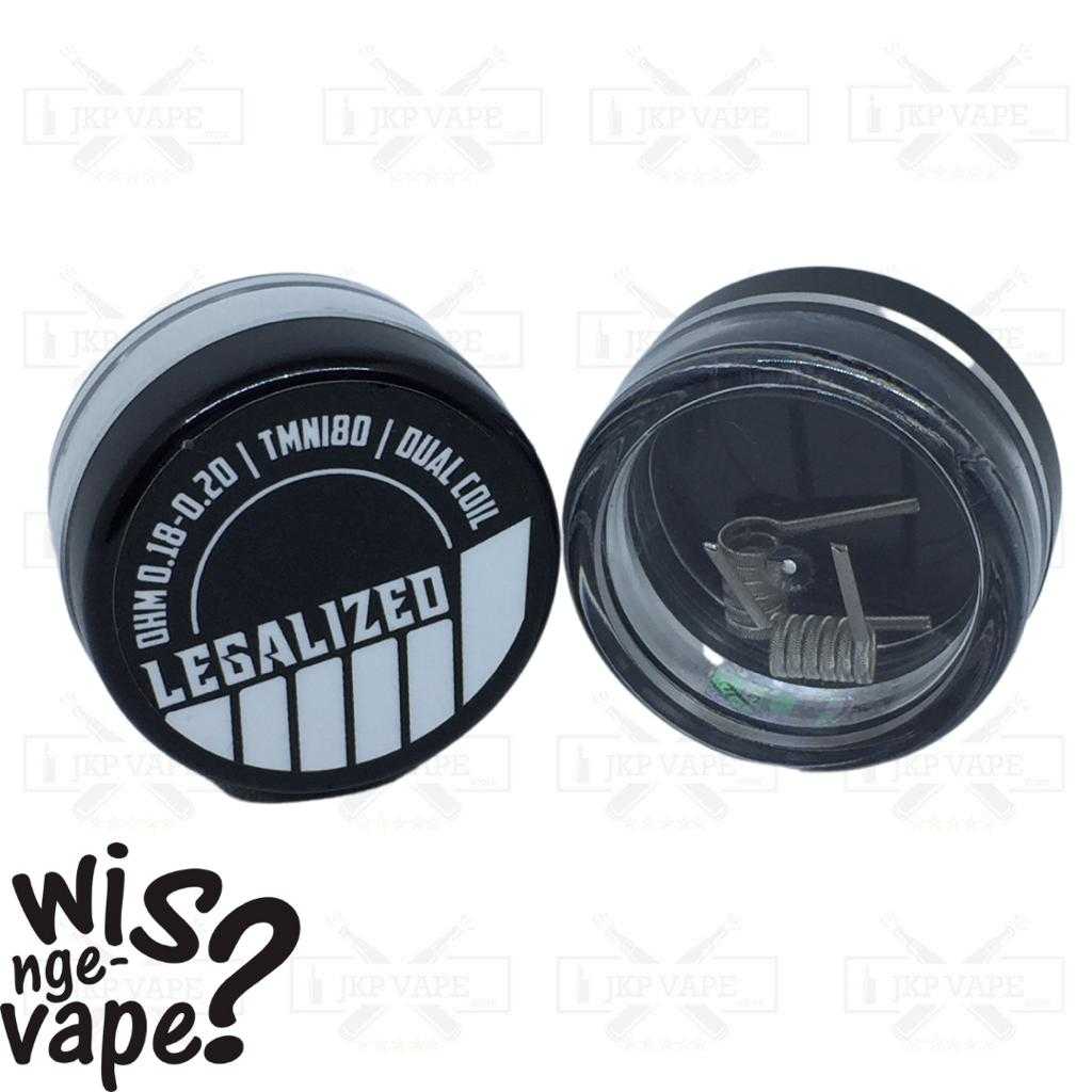 Jual Legalized Alien Clapton 0.18 - 0.20 Ohm - Black | Jakmall.com