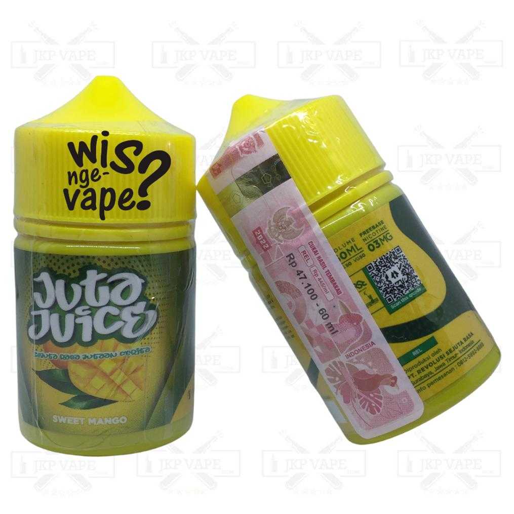 Jual Juta Juice Sweet Mango 60ml - By RSR Brew x Vape Boss