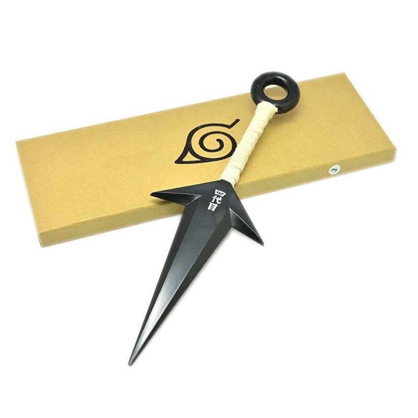 Jual Ninja Naruto Kunai 4th Generation Knife Toy Pisau Plastik